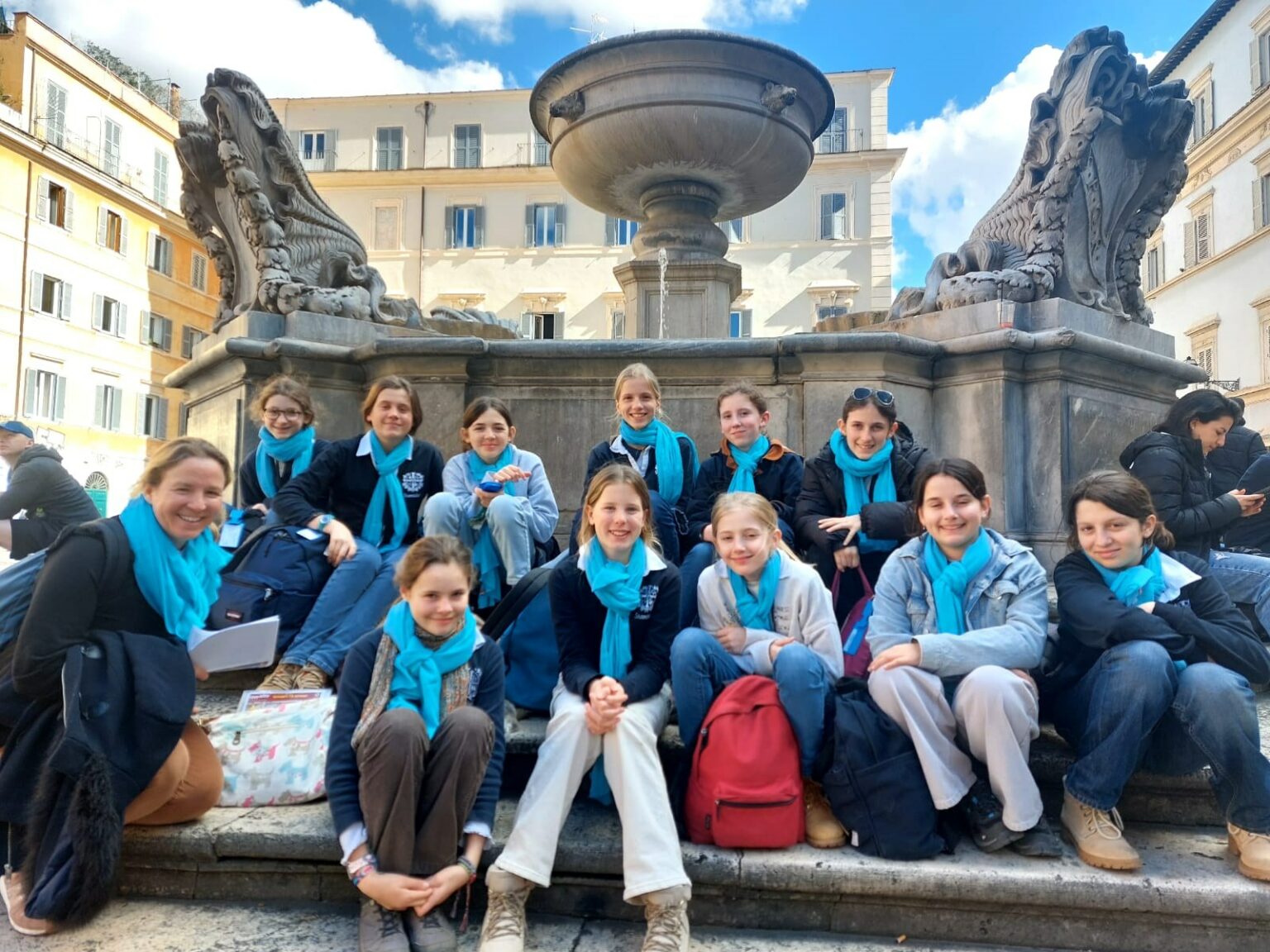 Voyage à Rome des élèves de 5ème - Collège Stanislas Paris