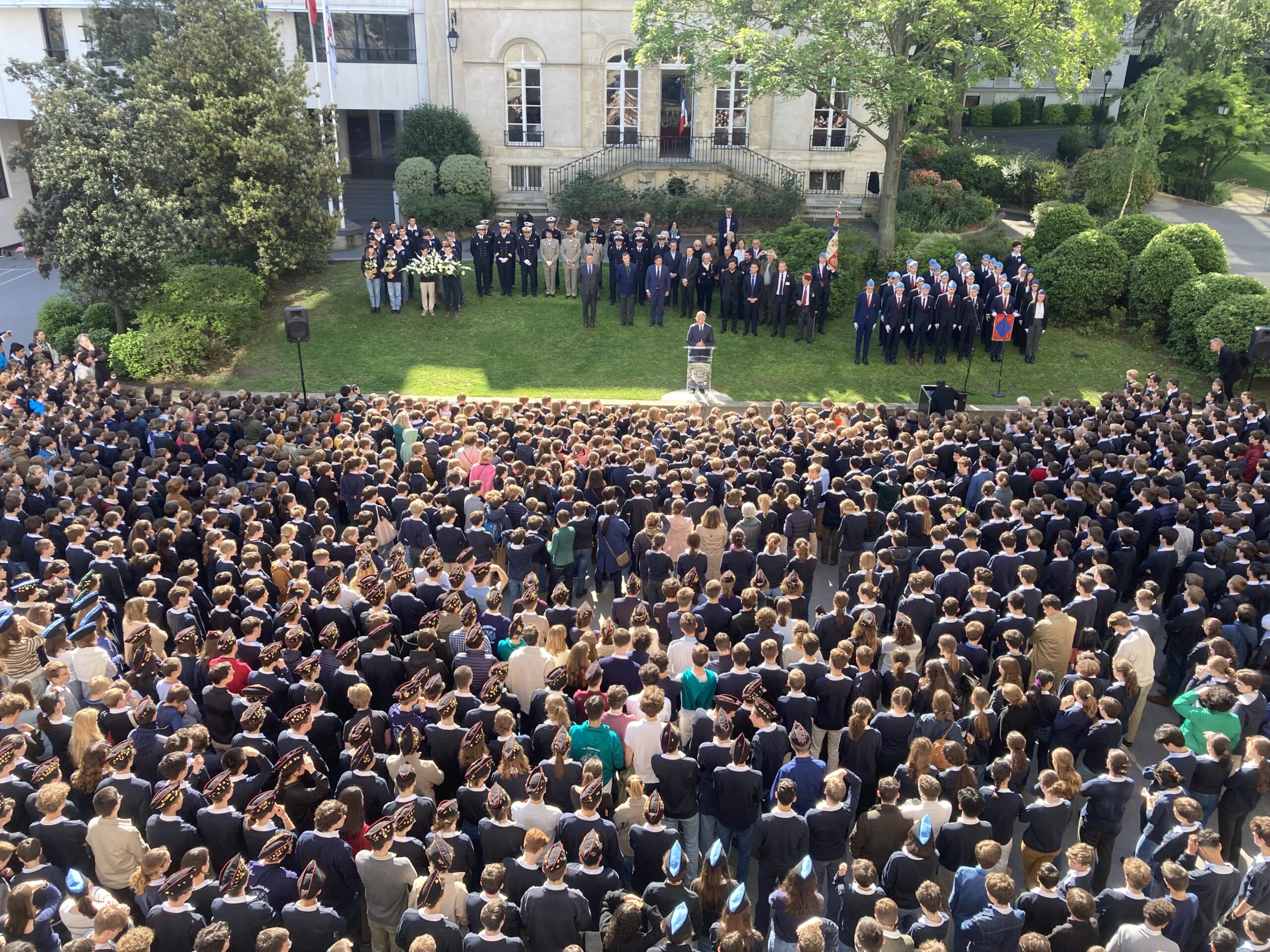 Cérémonie de Commémoration du 8 mai 1945 - Collège Stanislas Paris